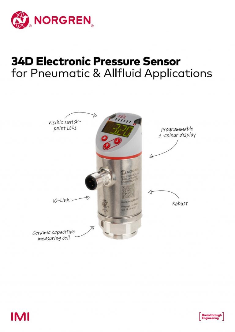Norgren Relative Pressure Sensor 54D Series